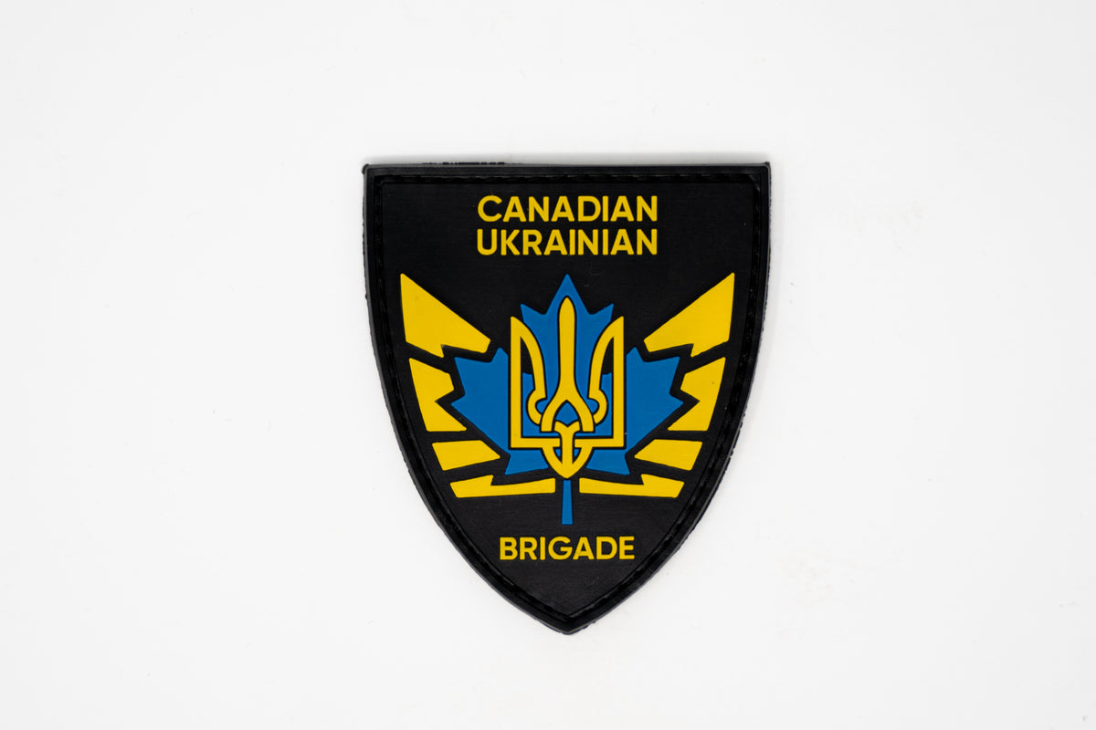 Canadian Ukrainian Brigade - Velcro Patch – Saint Javelin